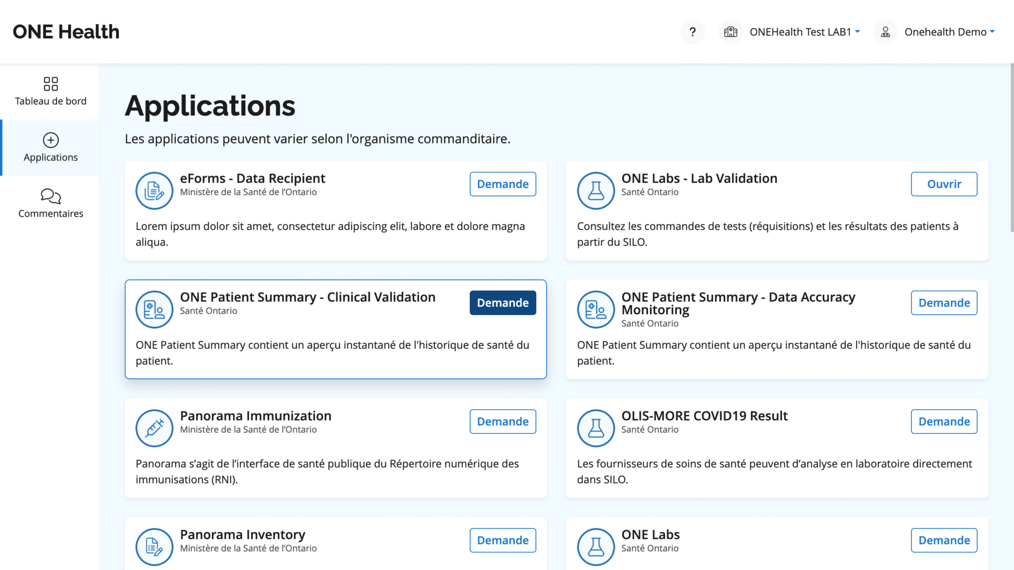 Using the App Store in ONE Health – ONE Help Centre